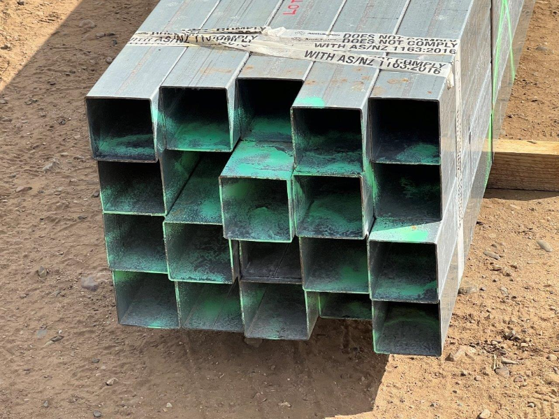 Lot 145 - 20 X LENGTHS OF 100 X 100 RHS | AuctionsPlus