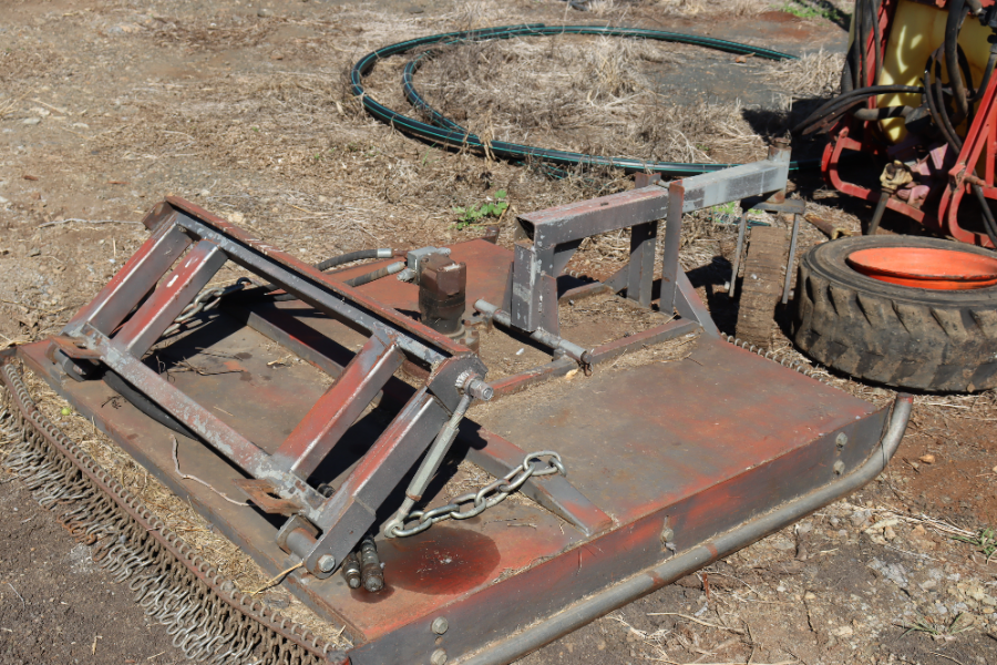 Lot 6 - Digga Slasher to suit skid steer, 5' with gauge wheel ...