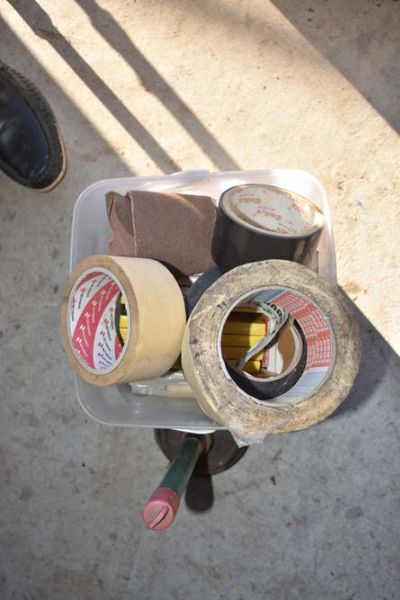 Lot 297 - Masking Tape, Sanding Pads | AuctionsPlus