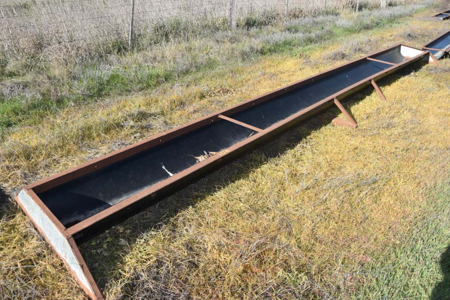 Lot 104 - 6m Feed Trough | AuctionsPlus