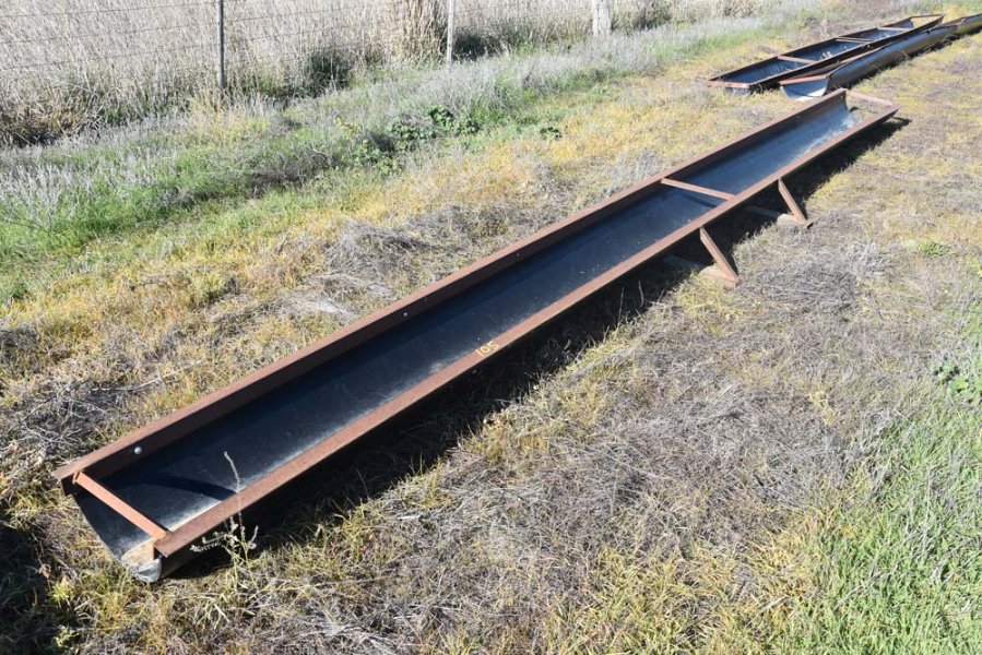 Lot 105 - 6m Feed Trough | AuctionsPlus