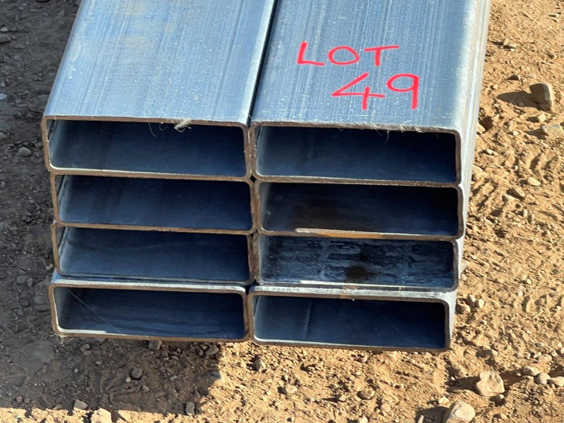 Lot 49 - 8 X LENGTHS OF 150 X 50 RHS | AuctionsPlus