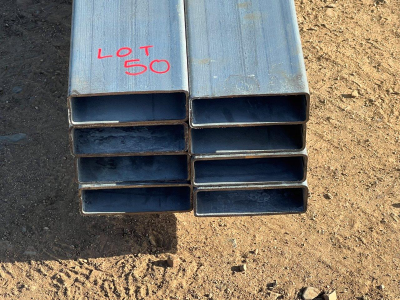 Lot 50 - 8 X LENGTHS OF 150 X 50 RHS | AuctionsPlus