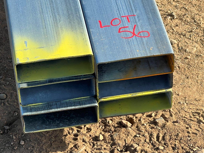 Lot 56 - 6 X LENGTHS OF 150 X 50 RHS | AuctionsPlus