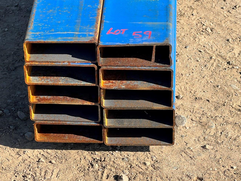 Lot 59 - 10 X LENGTHS OF 150 X 50 RHS | AuctionsPlus