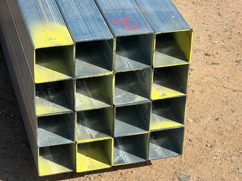 Lot 61 - 16 X LENGTHS OF 100 X 100 RHS | AuctionsPlus