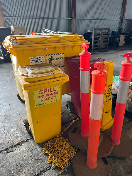 Lot 27 - Spill Kits and Bins | AuctionsPlus