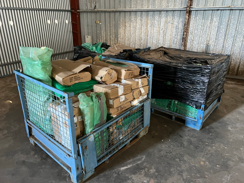 Lot 10A - Crates of Plastic Sample Bags | AuctionsPlus