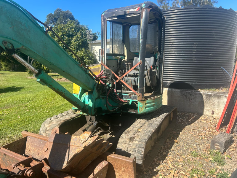 Lot 3 - Yanmar VI050 5 tonne Excavator | AuctionsPlus