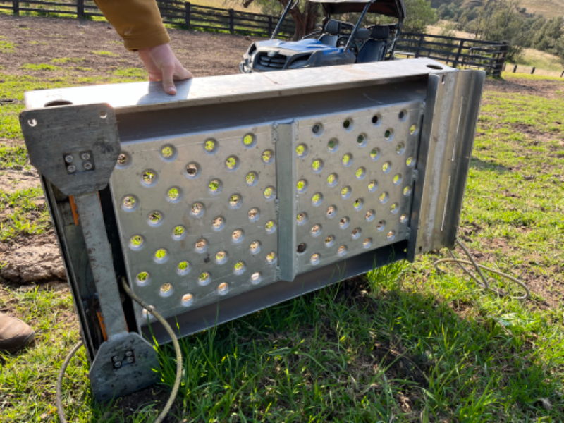 Lot 43 - 'GALLAGHER' WEIGH SCALES & PLATFORM | AuctionsPlus