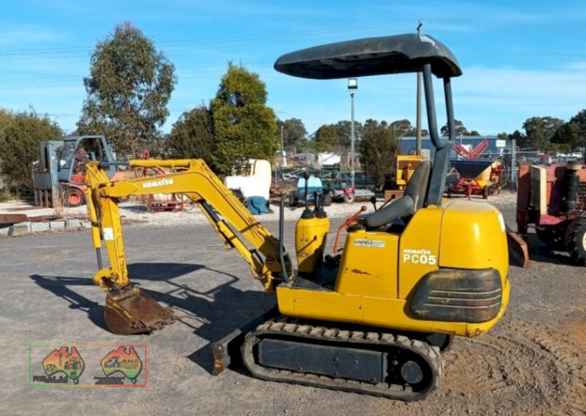 Lot 42 - (8198) Komatsu PC05-7E Excavator | AuctionsPlus