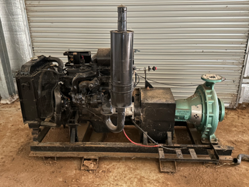 Lot 27 - Southern Cross 125x80 pump with Nissan UD diesel engine ...