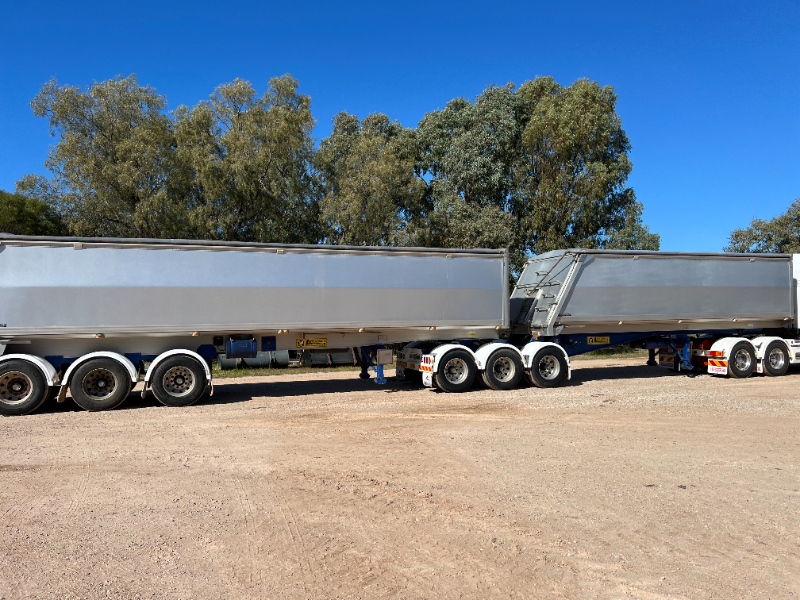 Lot 13 - Lusty Australia B Double trailers | AuctionsPlus
