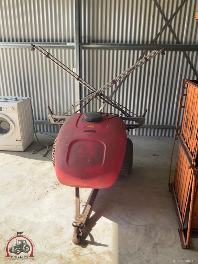 Lot 16 - Silvan Selecta trailing sprayer | AuctionsPlus