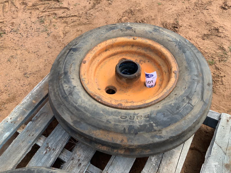 LOT 50 - Chamberlain Rim & Tyre. | AuctionsPlus