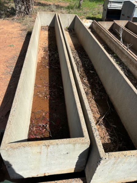 Lot 62a - 2 x 14ft Cattle Troughs | AuctionsPlus