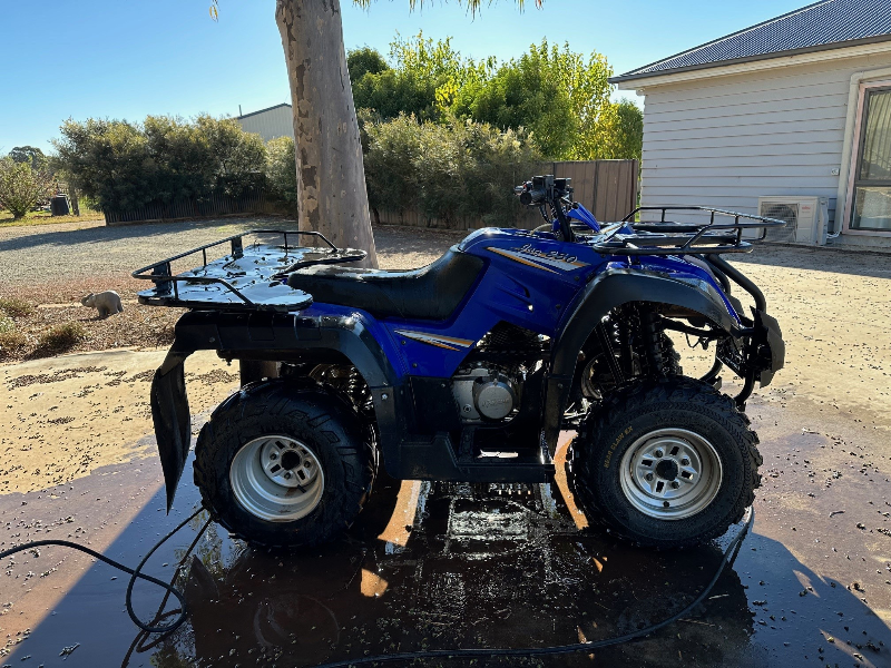 Lot 20 - Jianshe 250 Quad Bike | AuctionsPlus