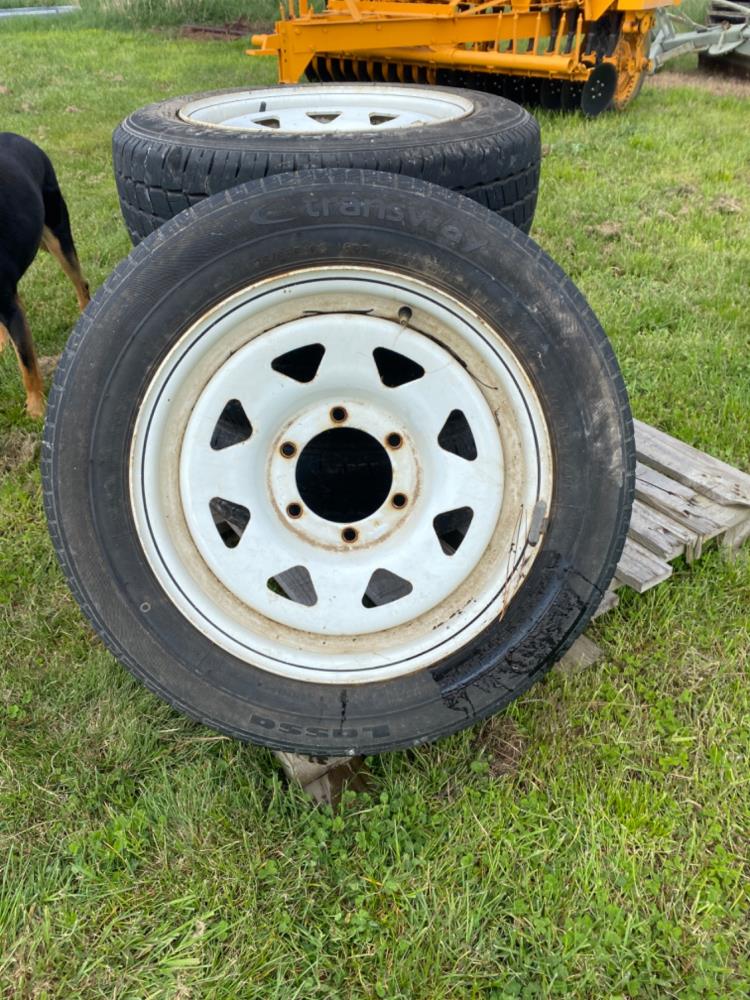 Lot 103 - Sunraysia rims and tyres | AuctionsPlus