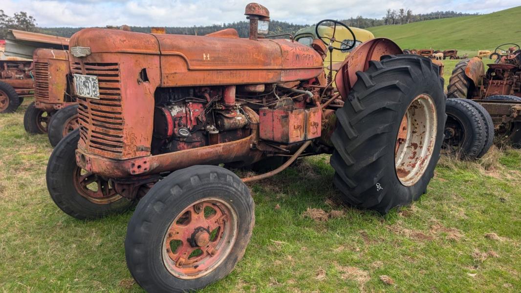 Lot 49 - McCormick International WD9 Tractor (Locked in gear ...