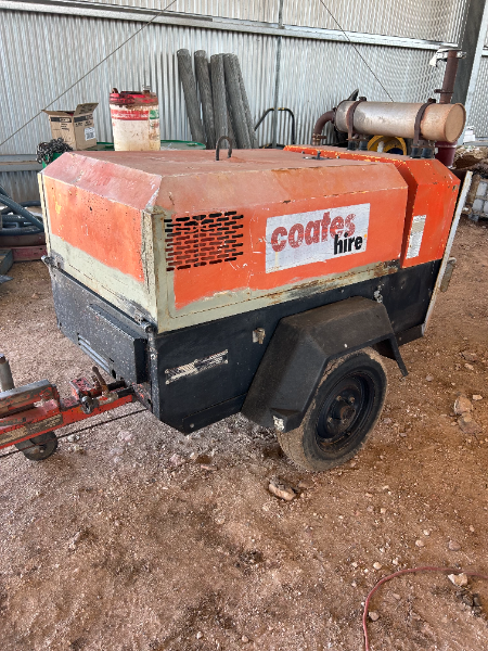 Lot 153 - Ingersoll-rand 130 CFM Compressor | AuctionsPlus