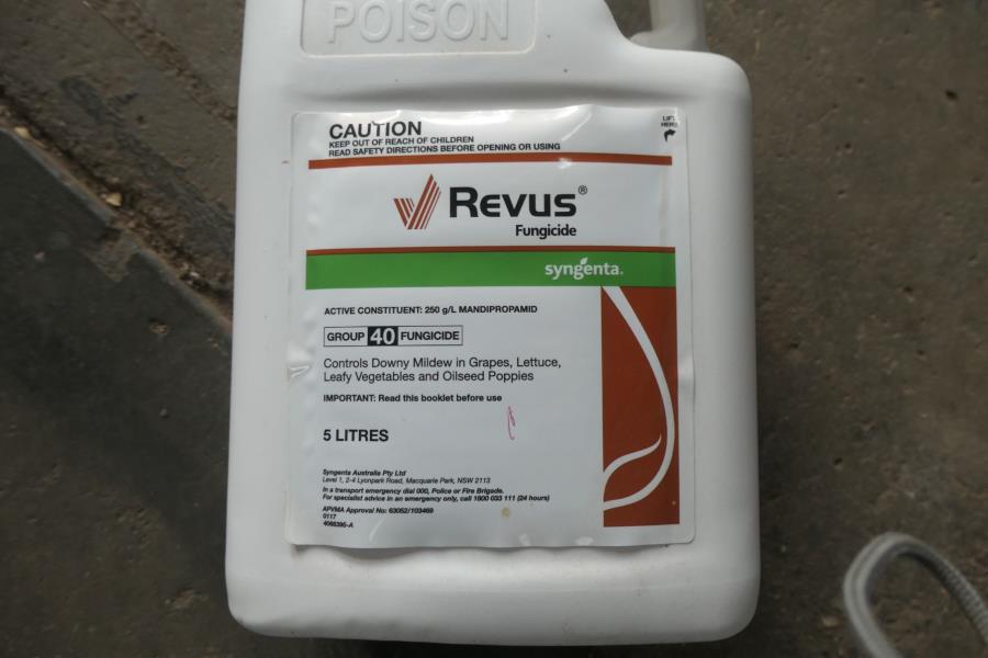 Lot 39 - Unopened 5ltr Container Revus Fungicide | AuctionsPlus