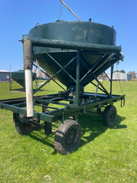 Lot 47 - Round Vennings Grouper on Trailer | AuctionsPlus
