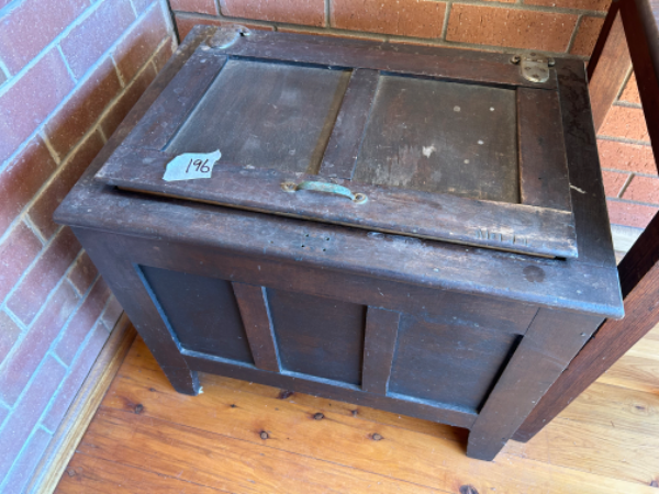 Lot 196 - Antique Ice Chest | AuctionsPlus