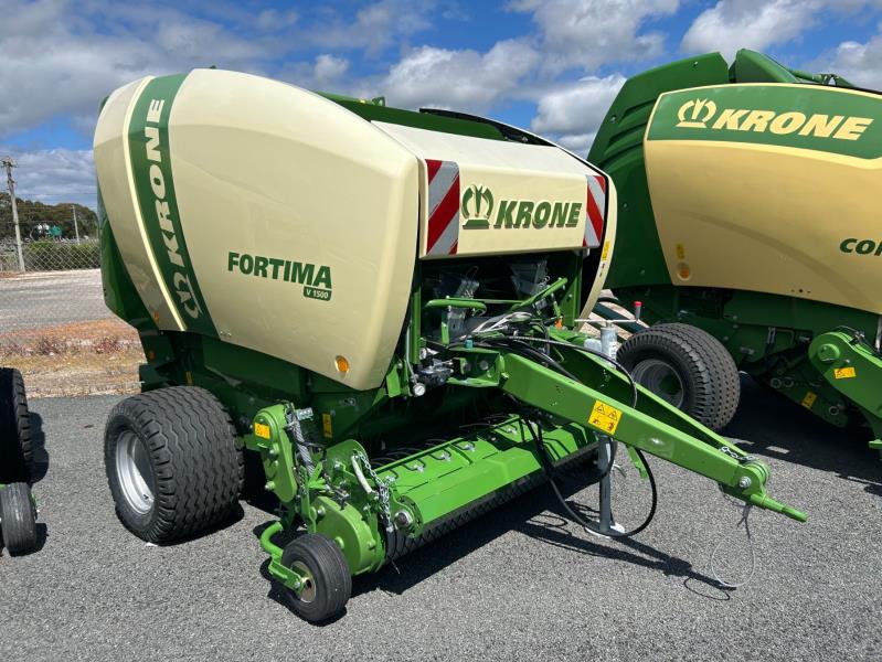 Lot 44 - *Ex Demo* Krone V1500 - 2 Fortima Round Baler | AuctionsPlus