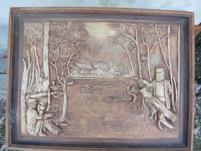 LOT 25 - NED KELLY ART WORK 3-D | AuctionsPlus