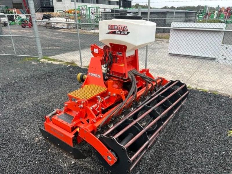 Lot 56 - Kubota Power Harrow / Seeder | AuctionsPlus