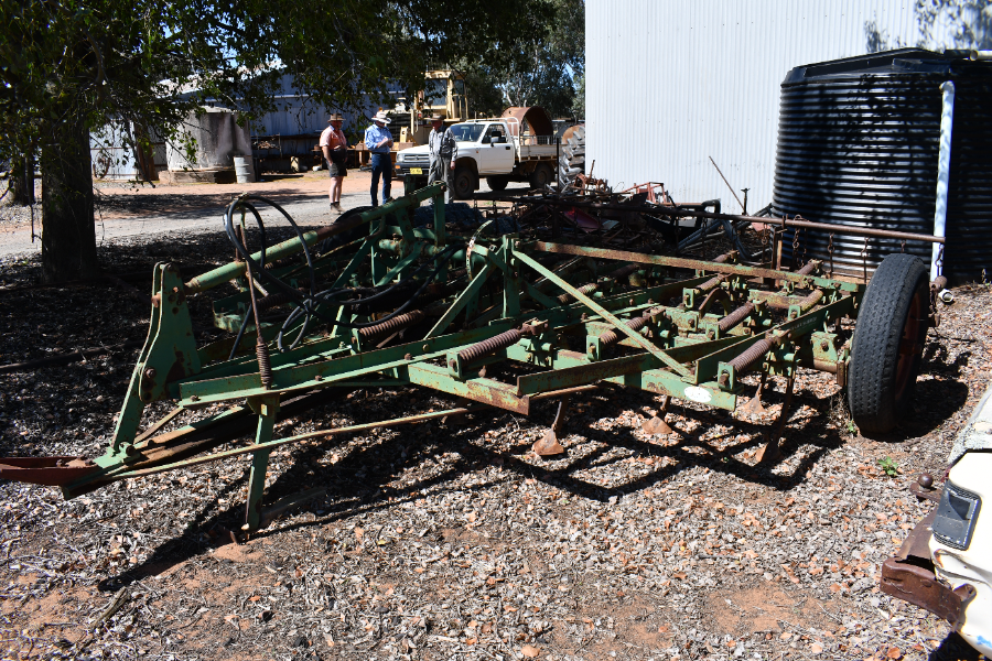 Lot 100 - John Shearer level lift scarifier | AuctionsPlus