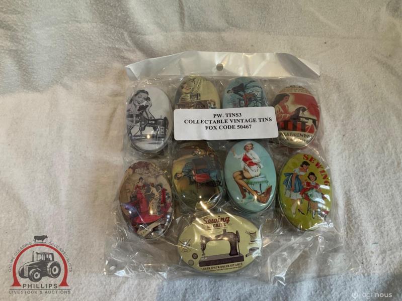 Lot 277 - Assorted sewing tins | AuctionsPlus