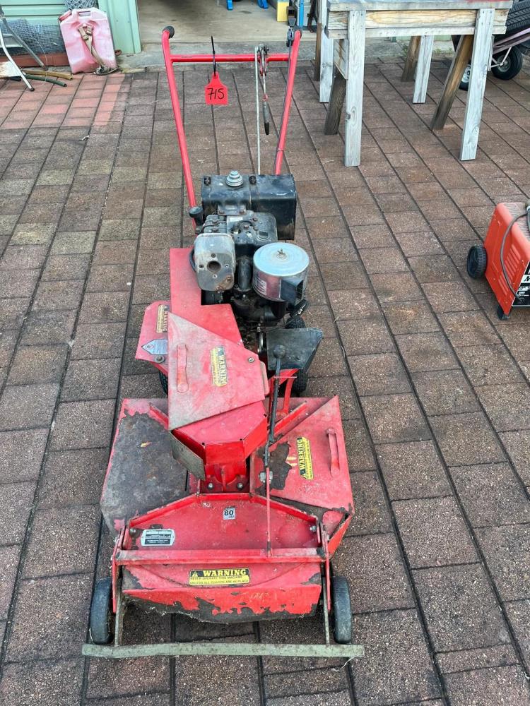 Lot 715 - Slasher Self propelled 8HP Honda Engine 36inch cut | AuctionsPlus