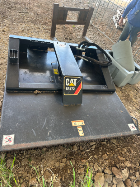 Lot 14 - CAT 6ft Skidsteer Slasher | AuctionsPlus