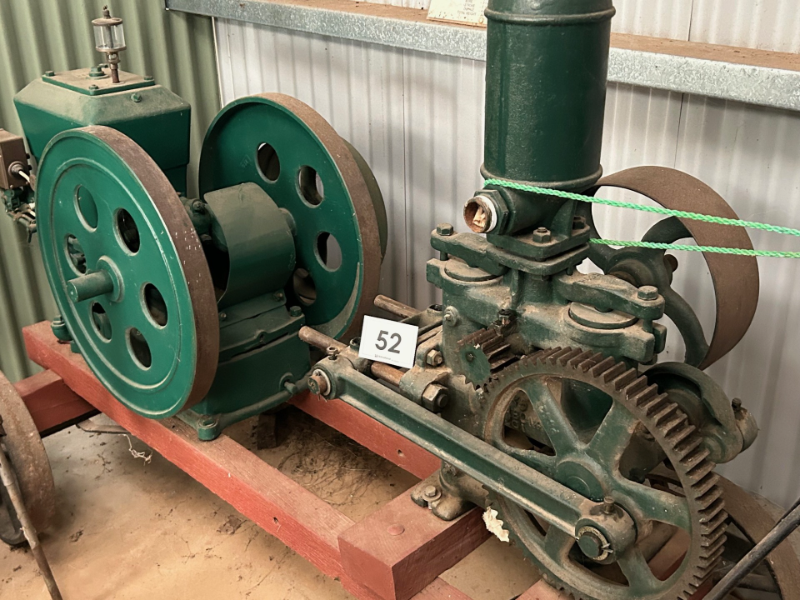 Lot 52 - Stover (USA) petrol engine with Ajax pump | AuctionsPlus