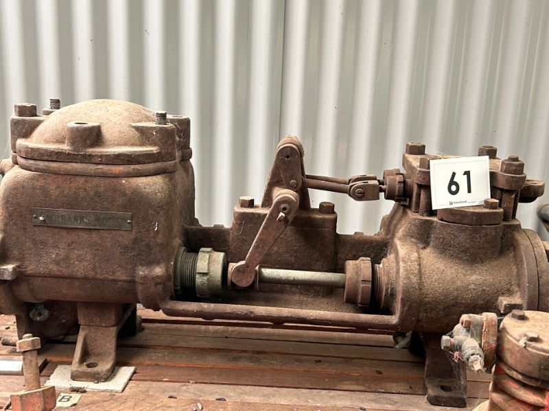 Lot 61 - Fairbanks Morse (US) steam pump | AuctionsPlus