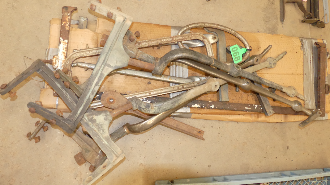 Lot 68 - Model T Ford assorted windscreen frames and glass | AuctionsPlus