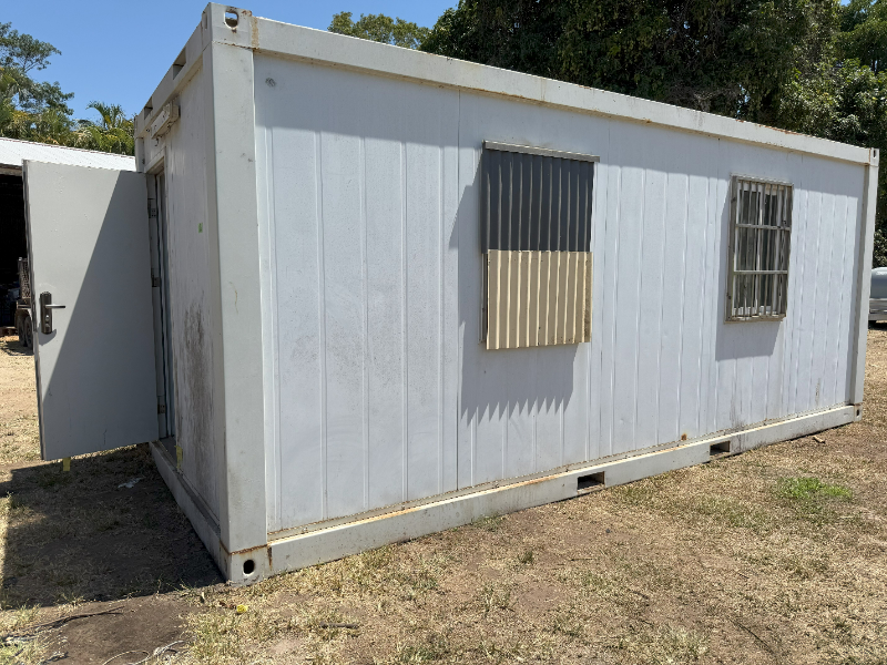 Lot 66 - 20ft Airconditioned Donga | AuctionsPlus