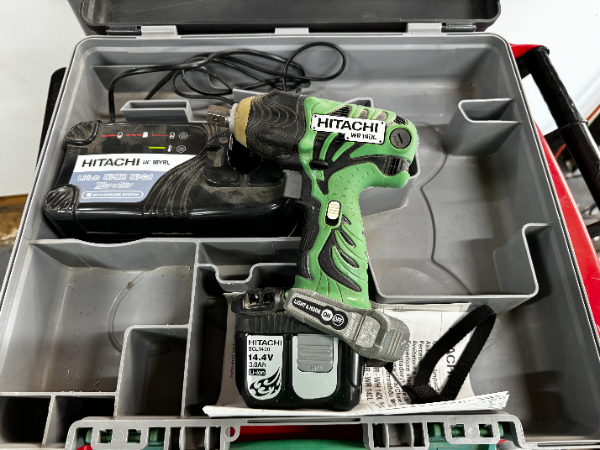 Lot 10 - Hitachi Koki 14.4v Cordless Impact Wrench | AuctionsPlus