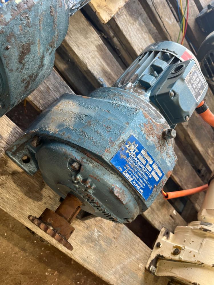 Lot 17 - Mangrovite .5HP 3PH Electric Motor | AuctionsPlus