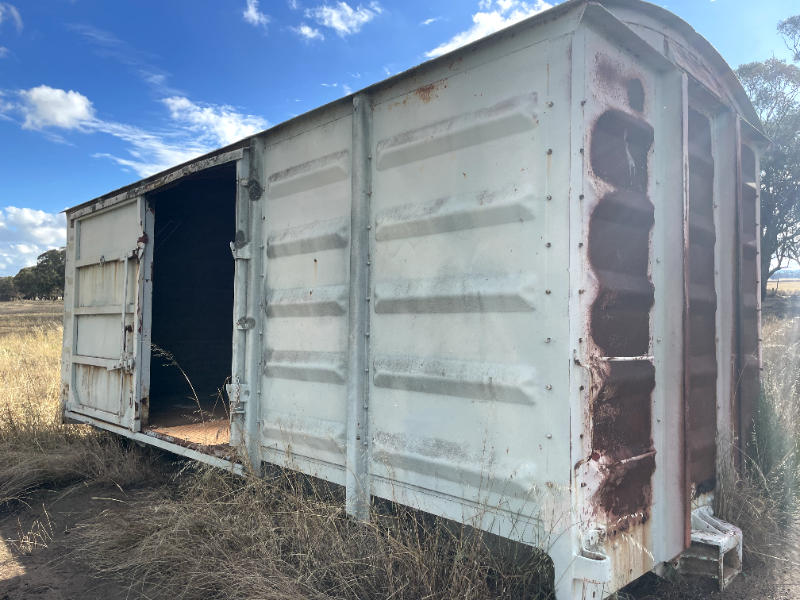 Lot 57 - Rail Goods Van | AuctionsPlus