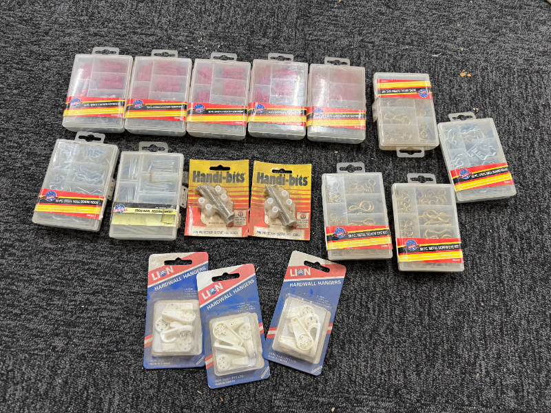 Lot 359 - Assorted Nail Hanger Packs | AuctionsPlus