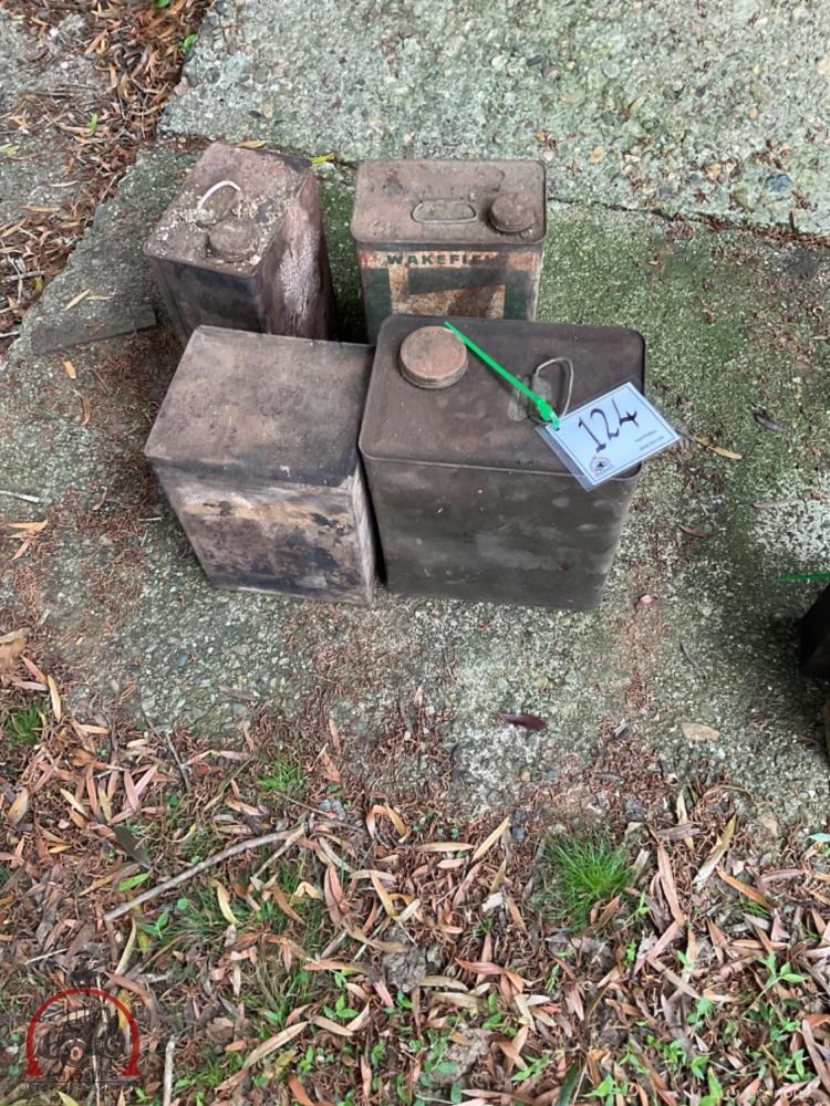 Lot 124 - Assorted Cans | AuctionsPlus