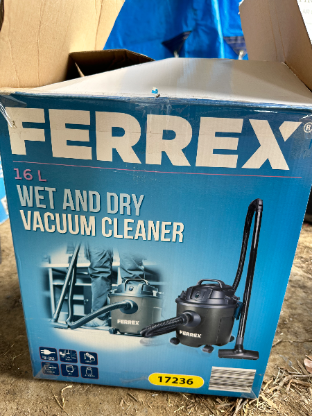 Lot 218 - FERREX WET & DRY VACCUUM | AuctionsPlus