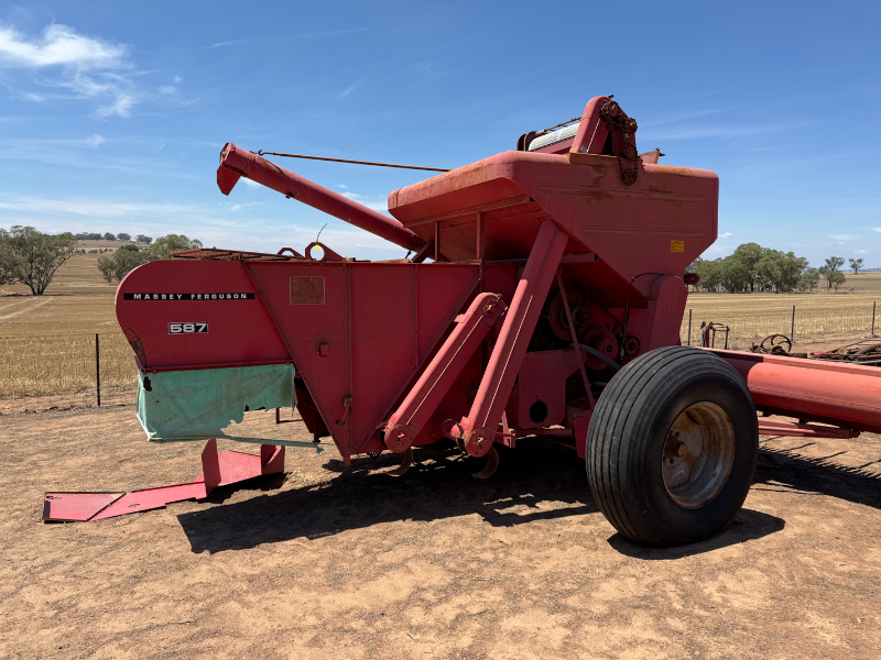 Lot 22 - Massey Ferguson Sunshine 587 PTO Header | AuctionsPlus