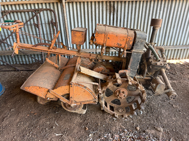 Lot 79 - Howard Walk Behind Rotary Hoe | AuctionsPlus