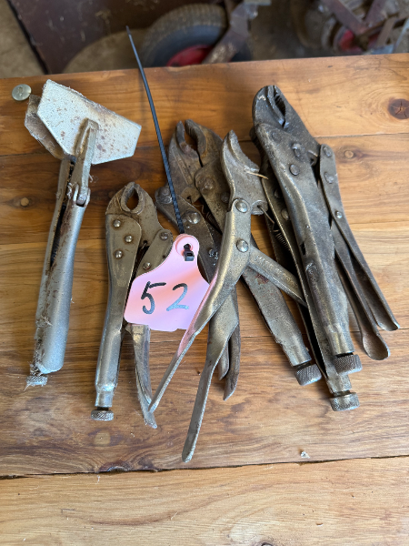 Lot 52 - Quantity of Vice grips | AuctionsPlus