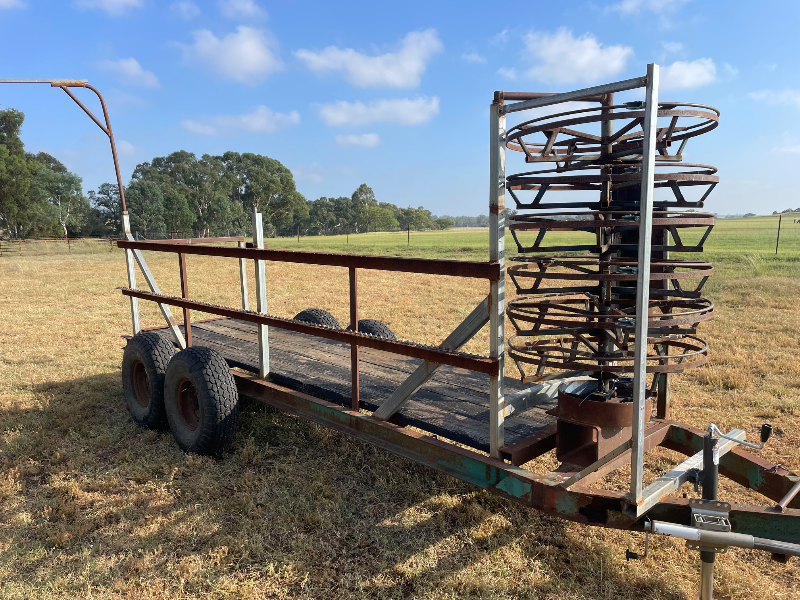 Lot 74 - Fencing Trailer | AuctionsPlus