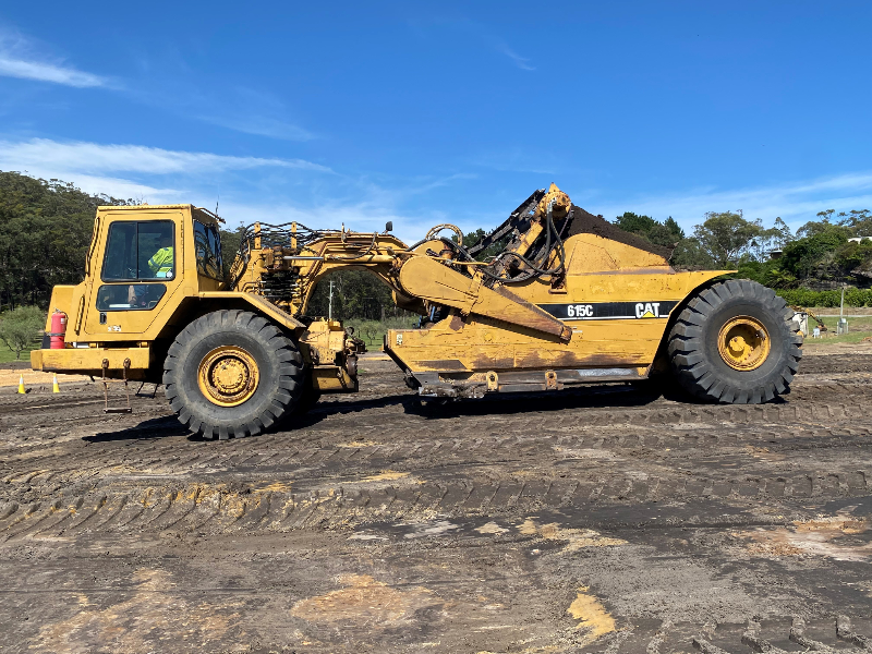CAT 615C-2 SCRAPER. | AuctionsPlus
