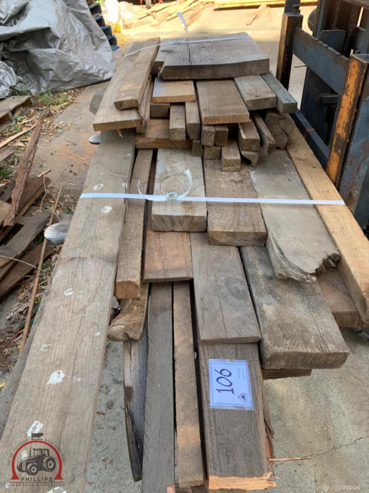 Lot 106 - Assorted Landscaping Grade Timber | AuctionsPlus